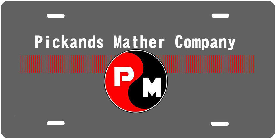 Pickands Mather Co License Plate – VintageTransCo