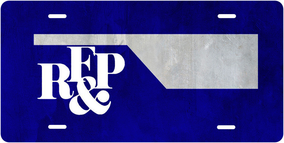 Richmond, Fredericksburg & Potomac (RF&P) RR License Plate – VintageTransCo