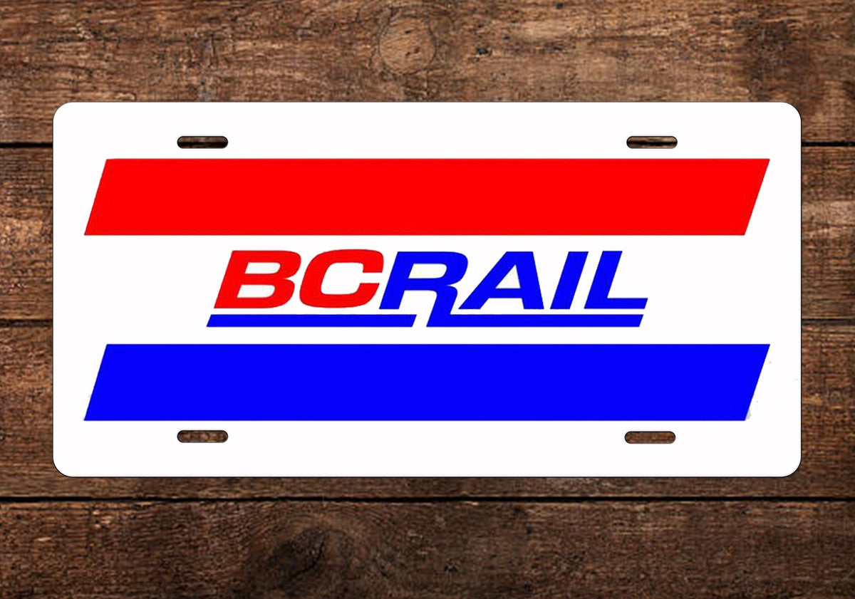 British Columbia Railway (BC) Rail License Plate – VintageTransCo
