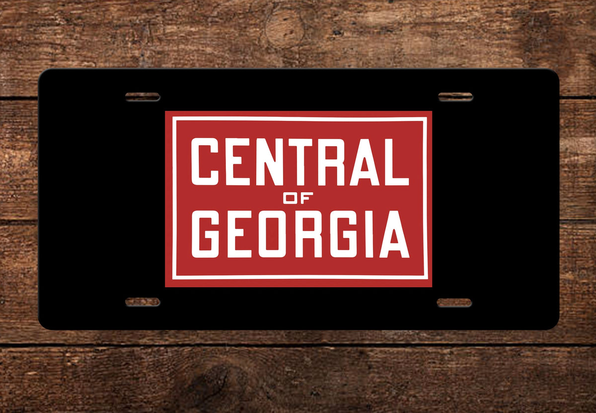 Central of George License Plate – VintageTransCo
