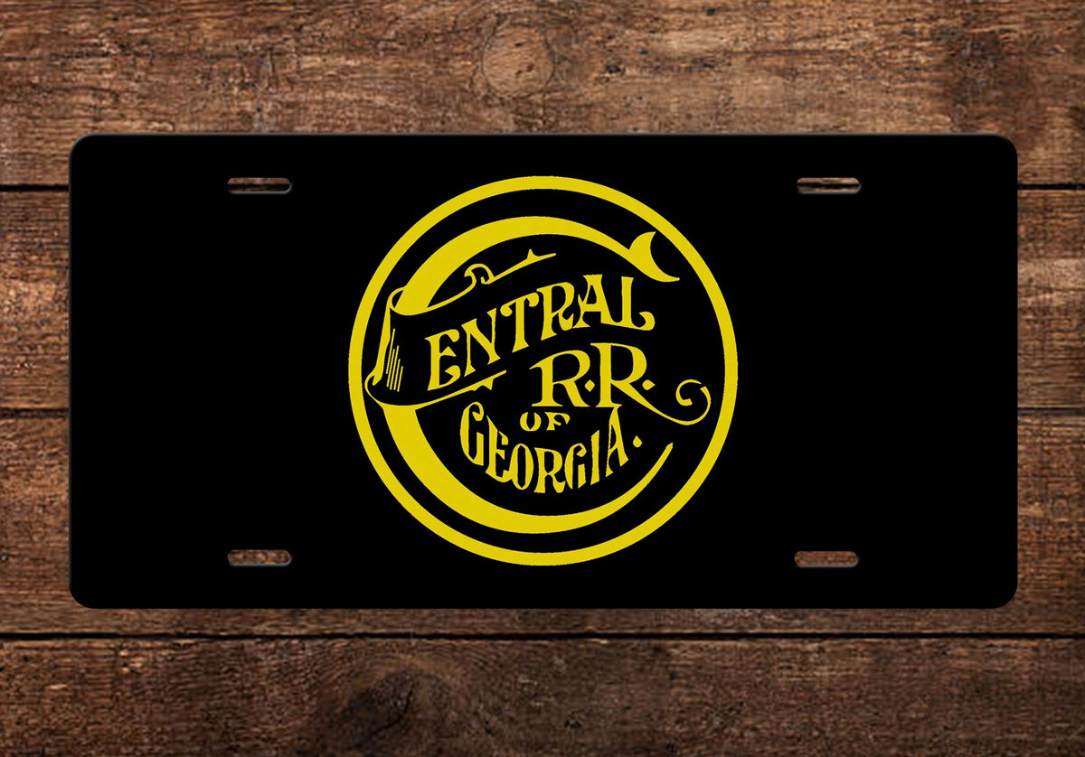 Central of George License Plate – VintageTransCo