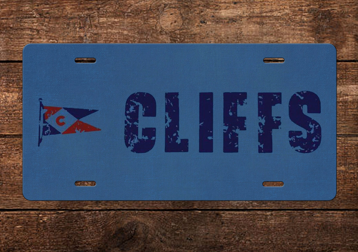 Cleveland Cliffs Flag License Plate – VintageTransCo