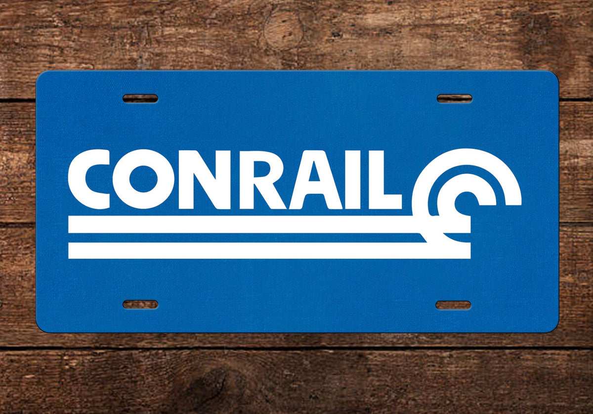 Conrail License Plate – VintageTransCo