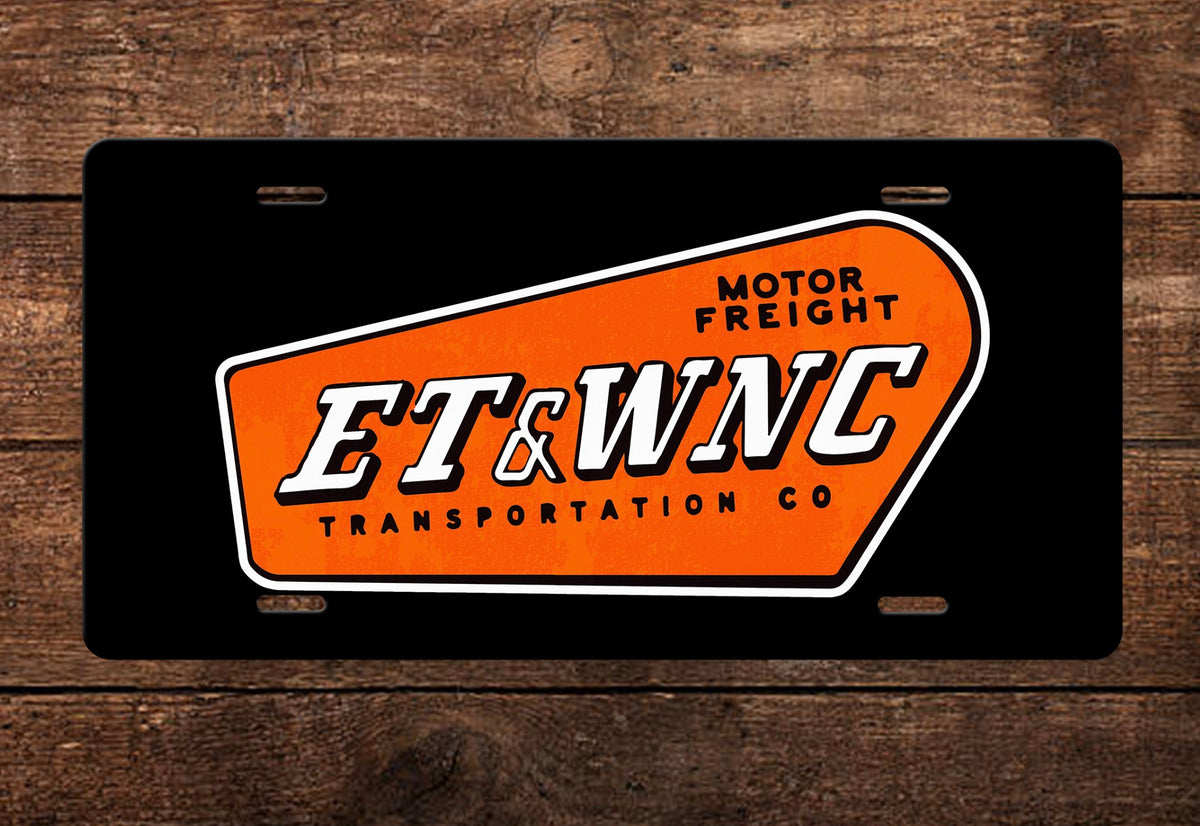 East Tennessee & Western North Carolina (ET&WNC) RR License Plate ...