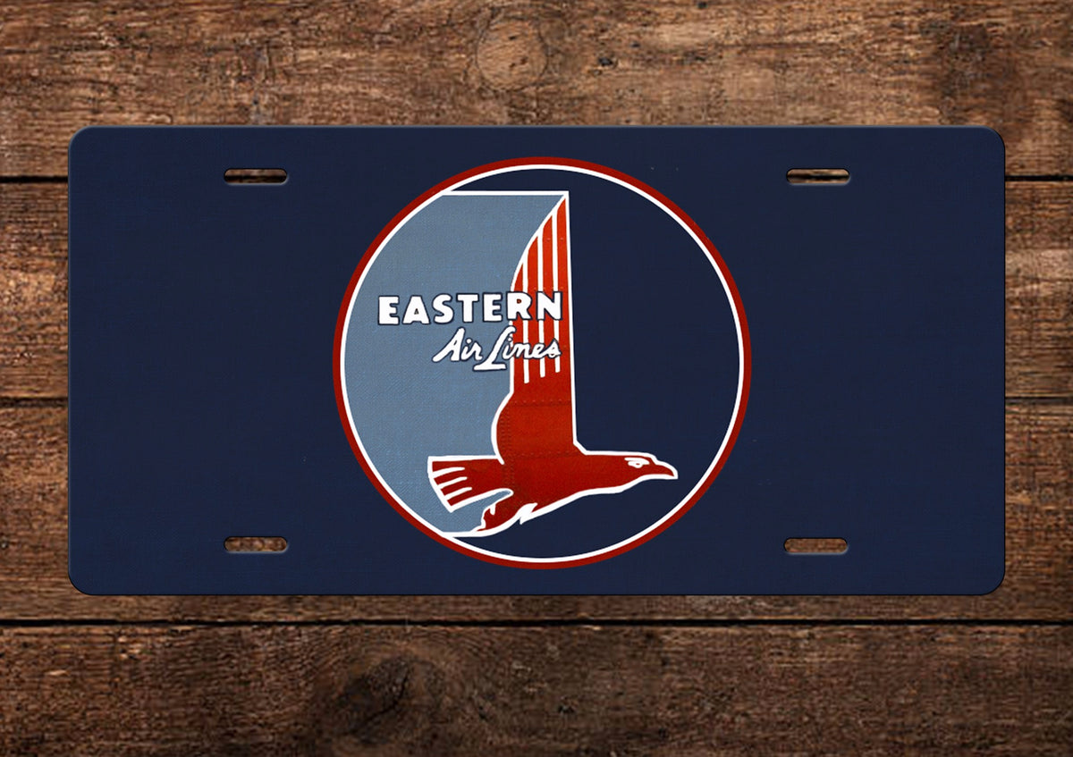 Eastern Airlines License Plate – VintageTransCo