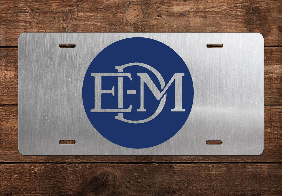 EMD Logo License Plate – VintageTransCo