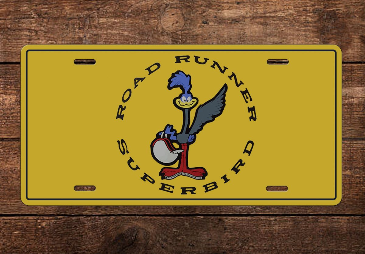 Plymouth Roadrunner Superbird License Plate(s) – VintageTransCo
