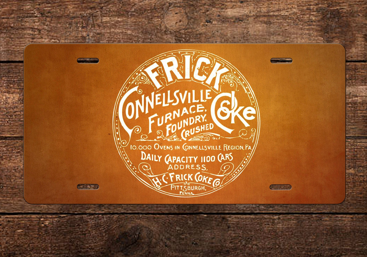Frick Coal & Coke Company License Plate – VintageTransCo