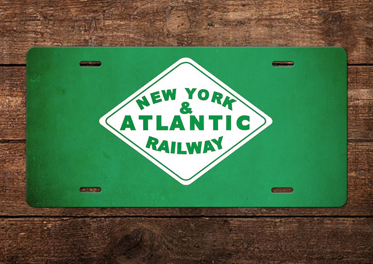 New York & Atlantic Railway License Plate – VintageTransCo