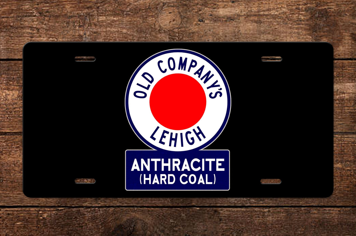 Old Company's Lehigh Coal & Navigation License Plate – VintageTransCo