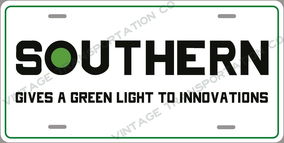 Southern Railway Classic License Plate (5) – VintageTransCo