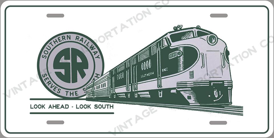 Southern Railway Classic License Plate (7) – VintageTransCo