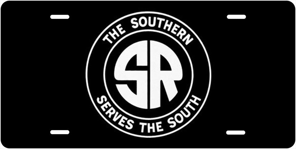 Southern Railway (SOU) - Southern Serves the South - License Plate ...