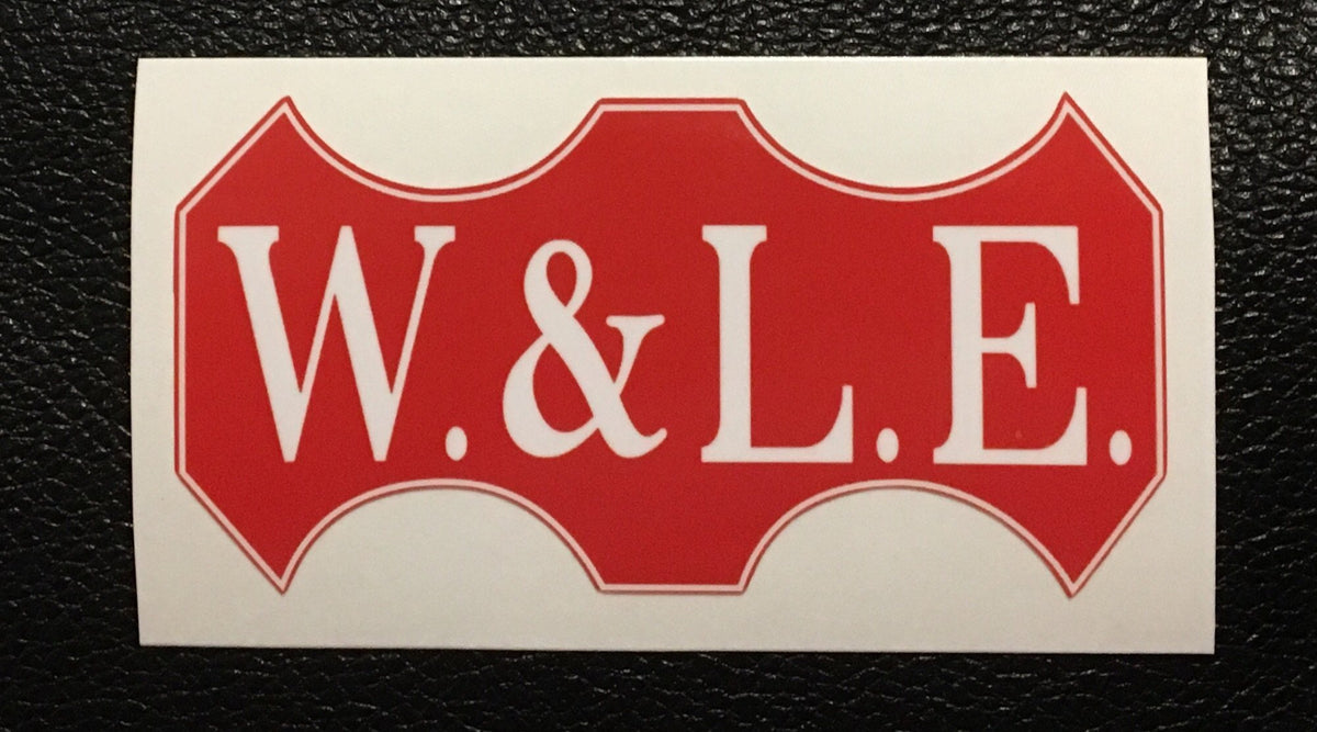 Wheeling & Lake Erie (W&LE) Vinyl Sticker – VintageTransCo